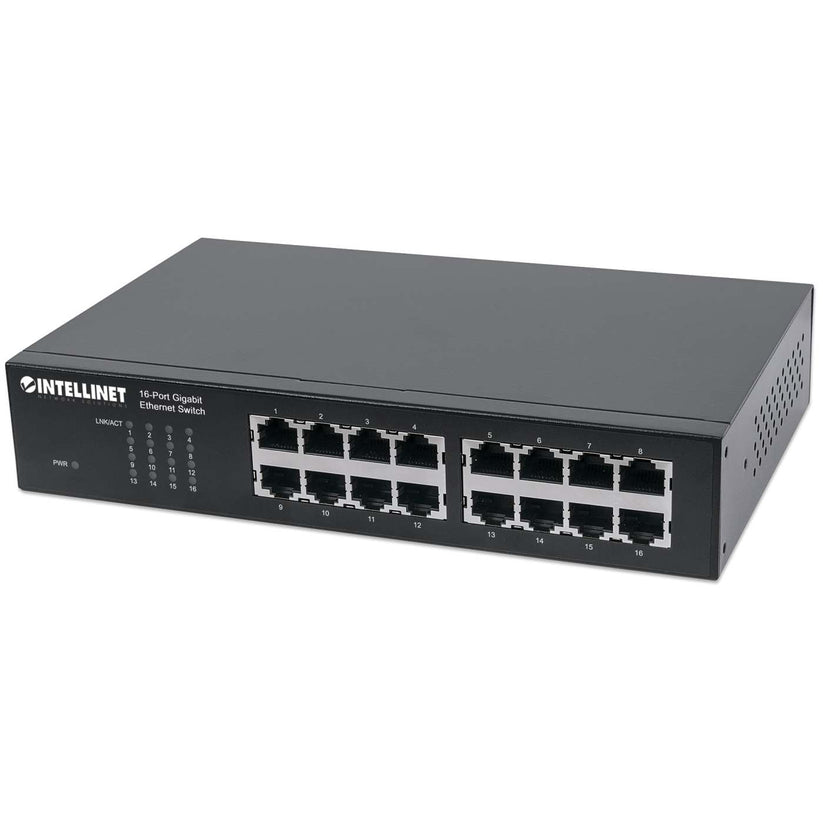 Intellinet 16-Port GbE Switch (561068)