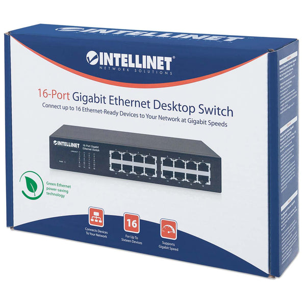 Intellinet 16-Port GbE Switch (561068)
