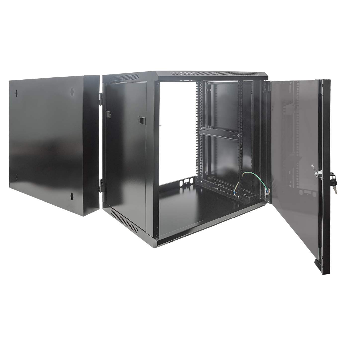 19" Double Section Wallmount Cabinet 716277
