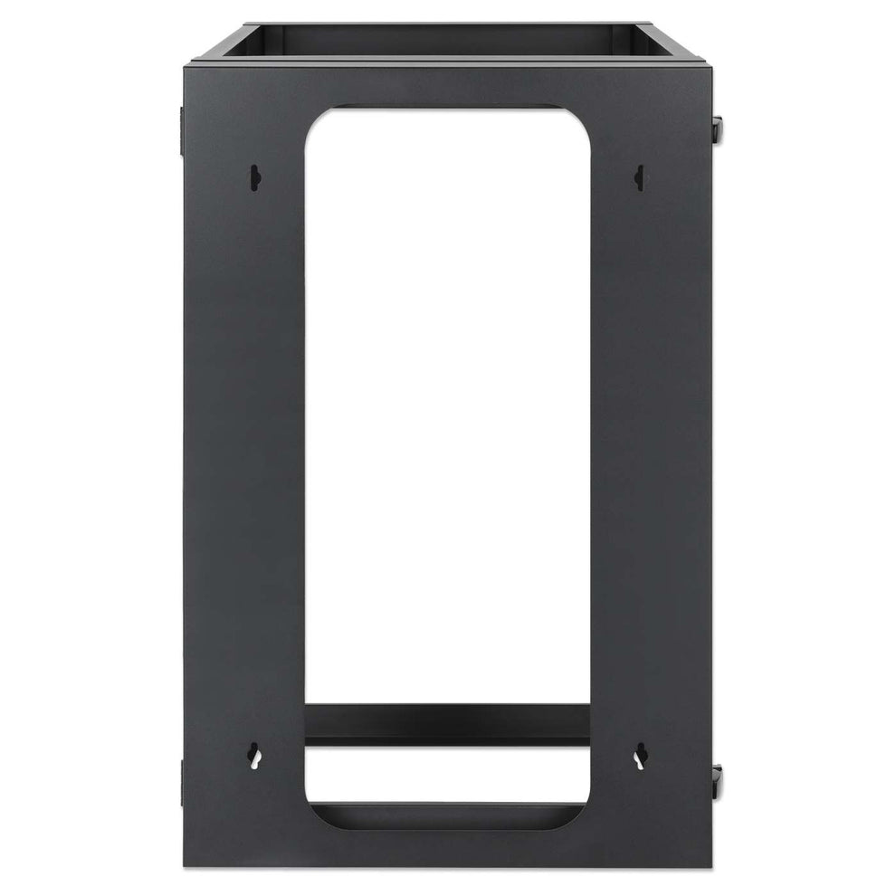 Wallmount OpenFrame Netw. Rack 15U Rear-hinged SwingFrame