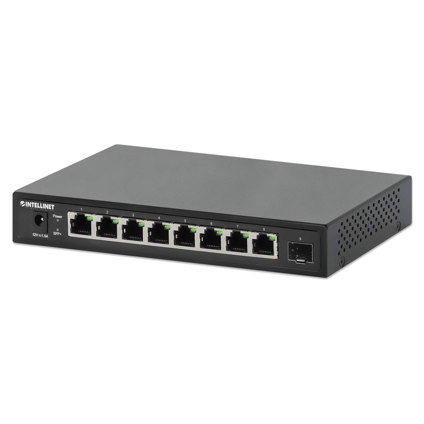 9-Port Switch w/ 8 x 2.5G Ethernet Ports & 1 SFP+ Uplink
