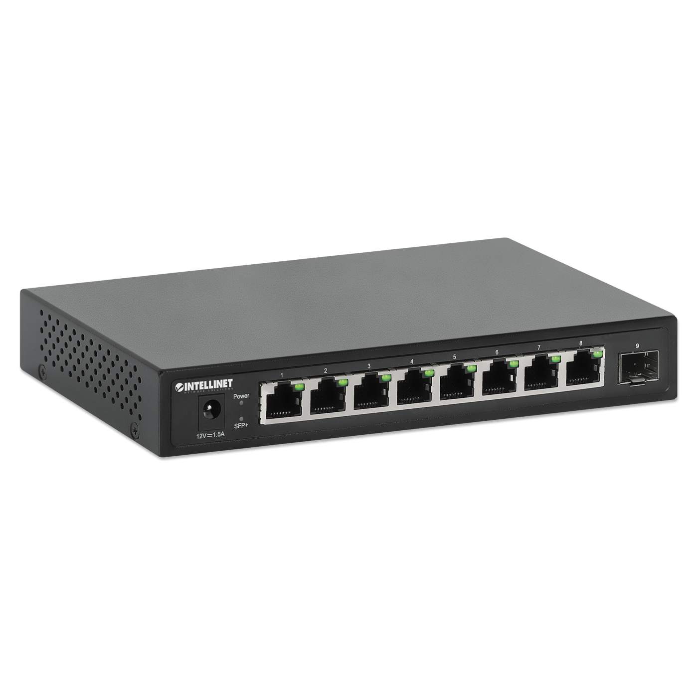 9-Port Switch w/ 8 x 2.5G Ethernet Ports & 1 SFP+ Uplink