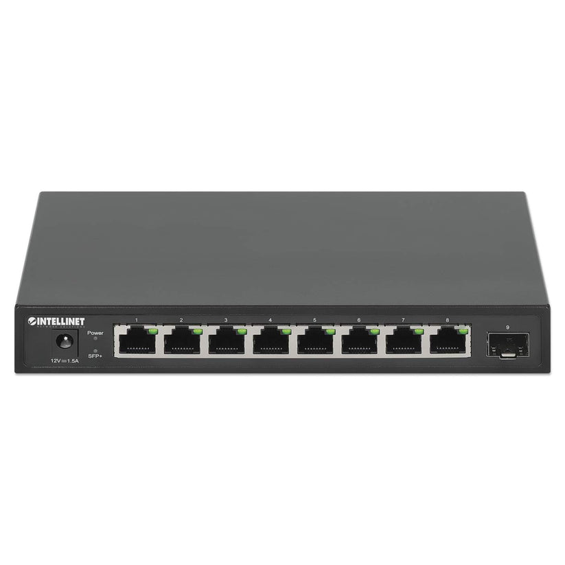 9-Port Switch w/ 8 x 2.5G Ethernet Ports & 1 SFP+ Uplink