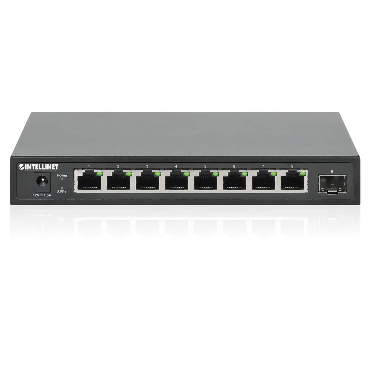 9-Port Switch w/ 8 x 2.5G Ethernet Ports & 1 SFP+ Uplink