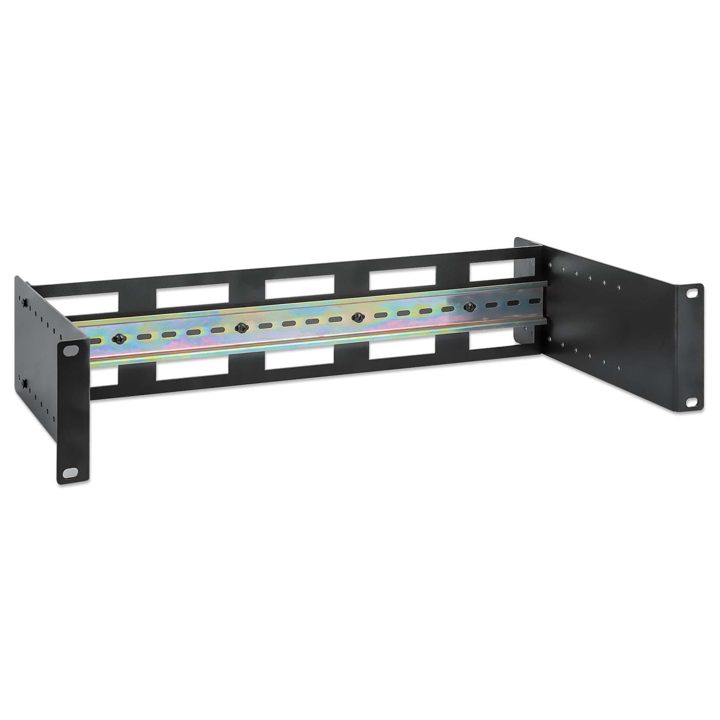 Adjustable 19" Rackmount DIN Rail Kit, 2U 716345