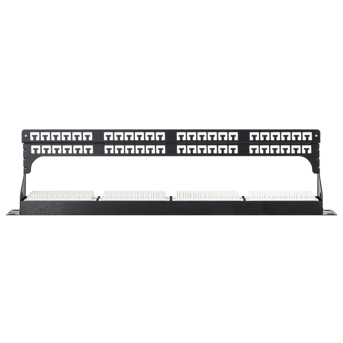 Intellinet Cat6 48-Port Patch Panel, 1U (721066)