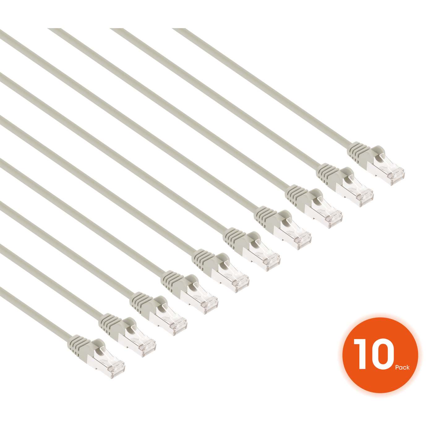 Slim Ethernet Cables - Multi-Packs