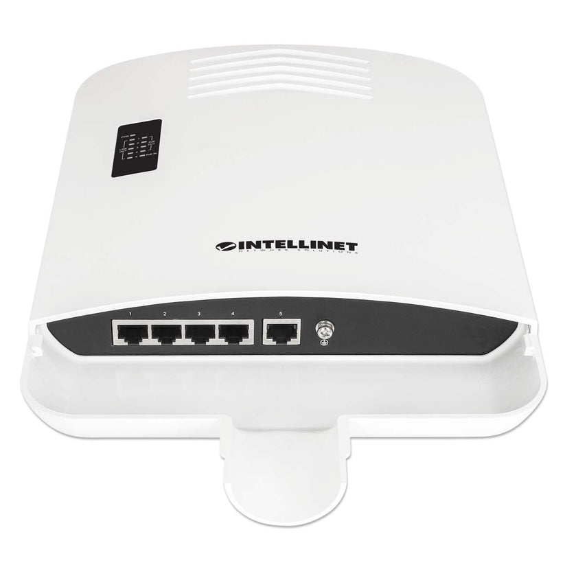 Outdoor PoE-Powered 5-Port GbE Switch w/ PoE Passthrough / 4-Port PoE+ ...