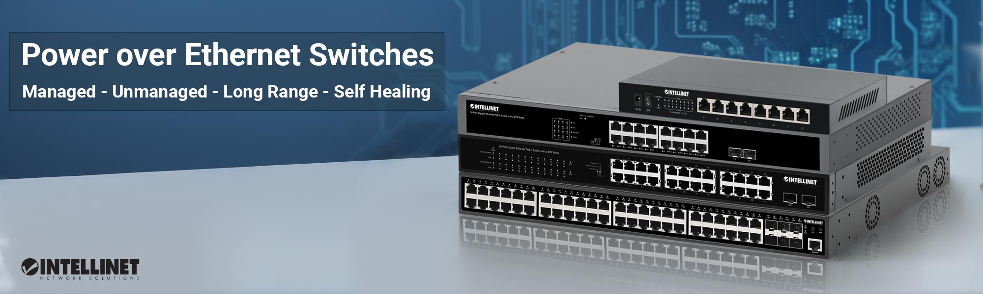 Power over Ethernet (PoE) Switches | Intellinet
