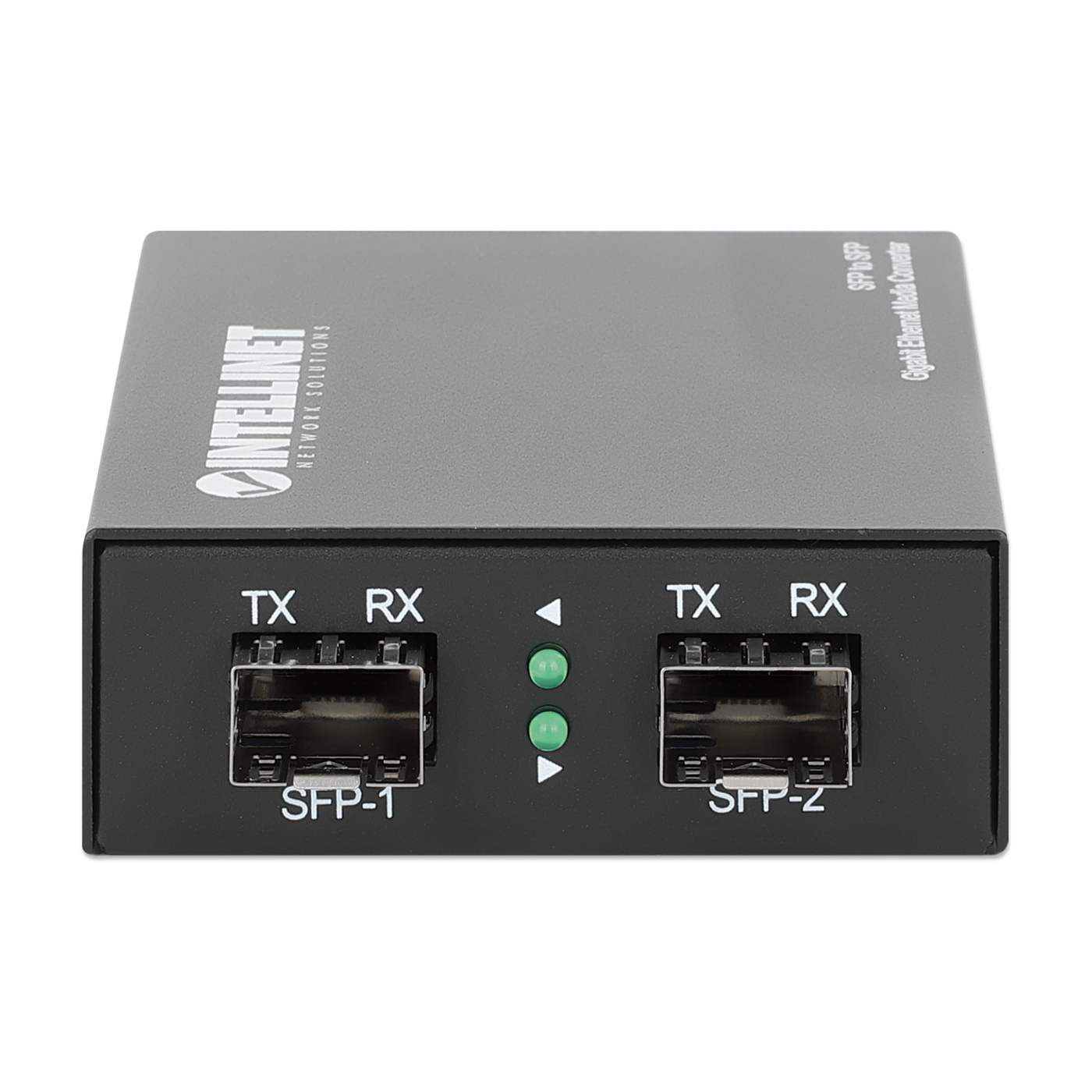 Intellinet SFP to SFP GbE Media Converter (509183)