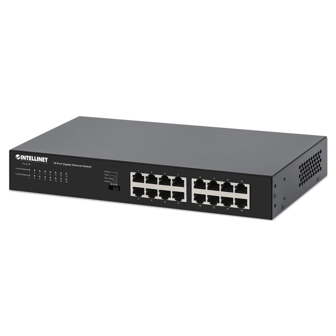 Intellinet 16-Port GbE Switch (561815)