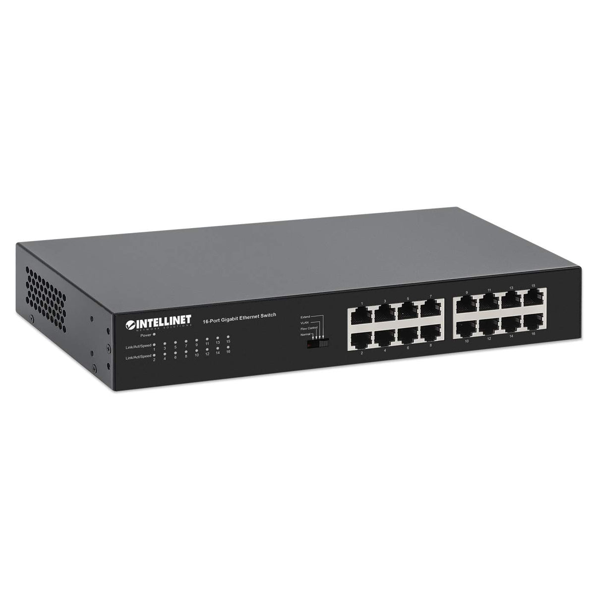 Intellinet 16-Port GbE Switch (561815)