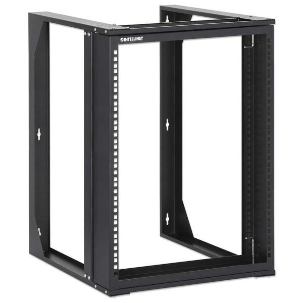 Wallmount OpenFrame Netw. Rack 12U Front-hinged SwingFrame