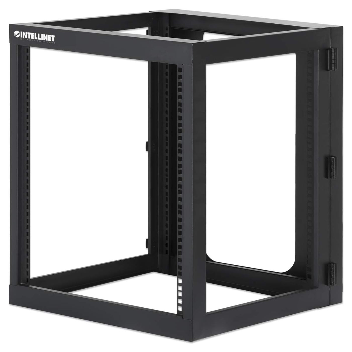 Wallmount OpenFrame Netw. Rack 12U Rear-hinged SwingFrame