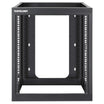 Wallmount OpenFrame Netw. Rack 12U Rear-hinged SwingFrame