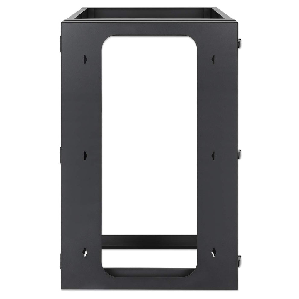 Wallmount OpenFrame Netw. Rack 15U Rear-hinged SwingFrame