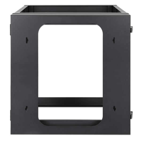 Wallmount OpenFrame Netw. Rack 9U Rear-hinged SwingFrame