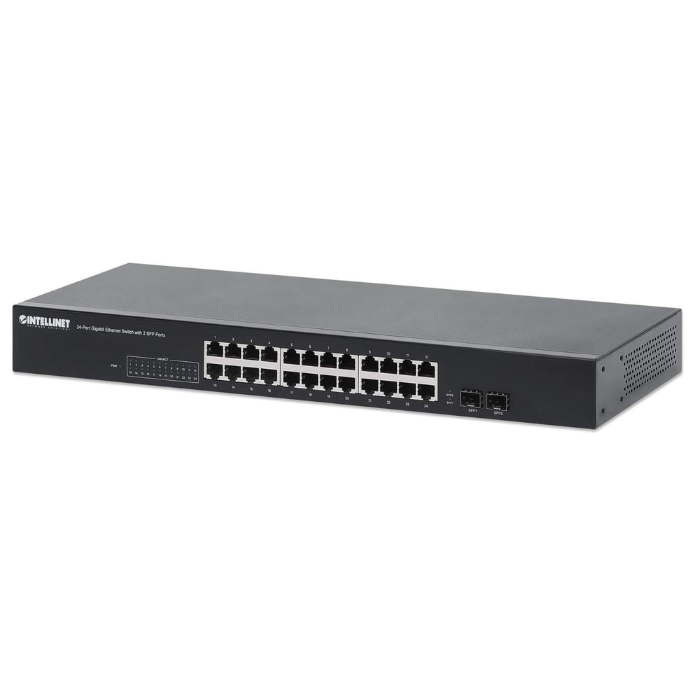 24-Port GbE Switch w/ 2 SFP Ports 561877