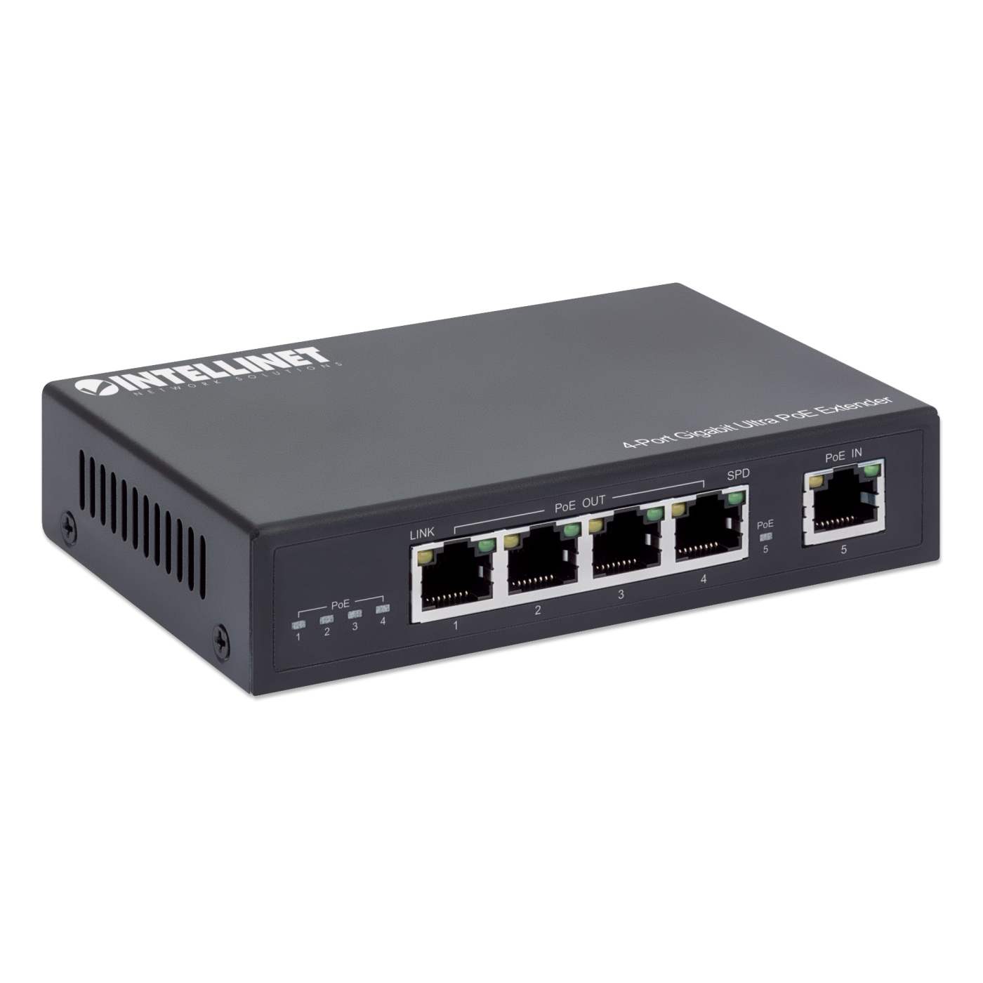 Intellinet 4-Port GbE Ultra PoE Extender (561617)