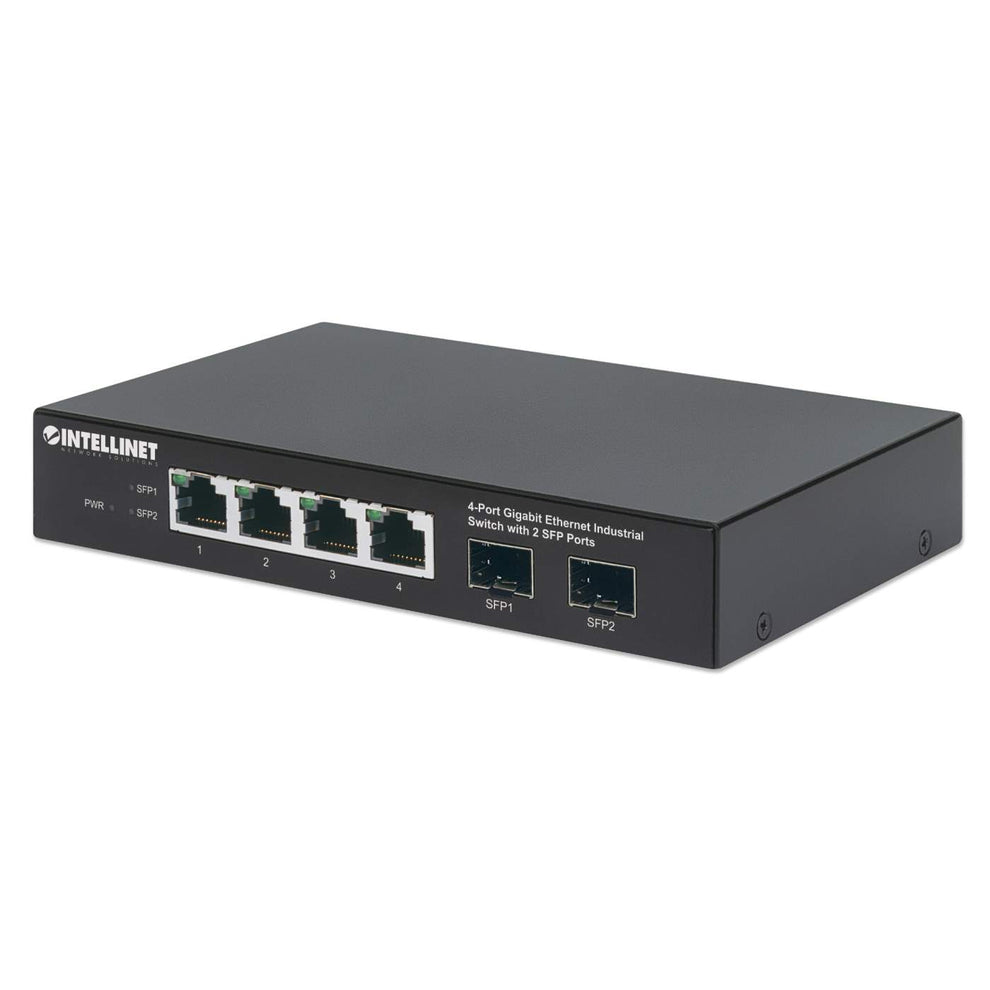 Industrial 4-Port GbE Switch w/ 2 SFP Ports 508247